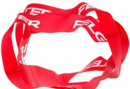 Лента ободная красная с белым логотипом для 24"