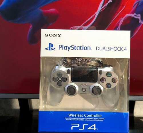 Геймпад Джойстик Серебристый PS4 DualShock 4v2