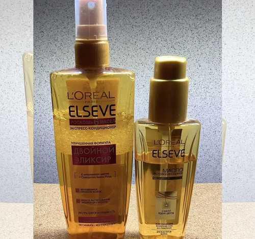 Elseve Loreal Масло для волос и Элексир