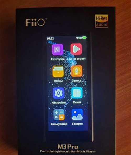 Hires плеер fiio m3 pro