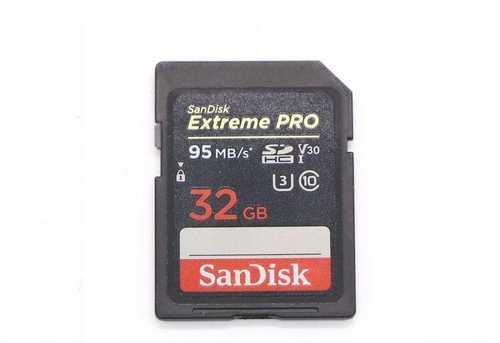 Карта памяти SanDisk Extreme Pro 32GB sdhc Class 1