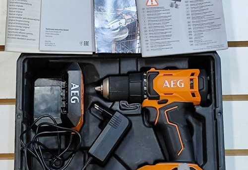 Аккумуляторная дрель aega BS 18 G4