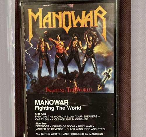 Manowar 1987 USA Студийная кассета