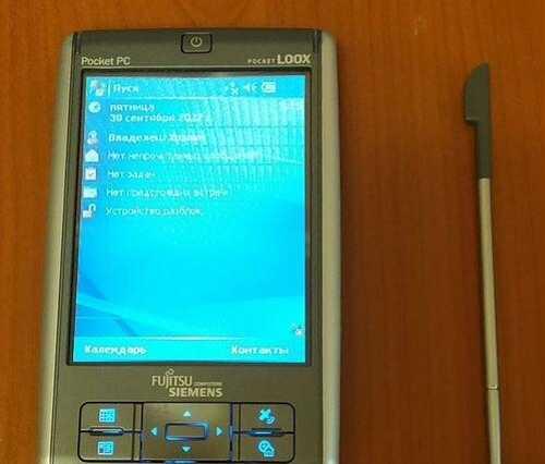 Fujitsu siemens pocket loox N560 как новый