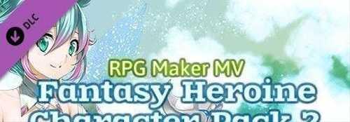 RPG Maker MV - Fantasy Heroine Character Pack 2 st