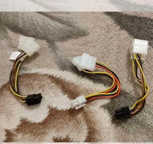 Переходник 2 molex на 6 pin