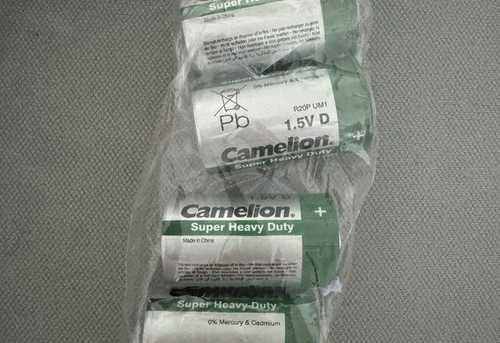 Батарейки новые Camelion 1,5V D