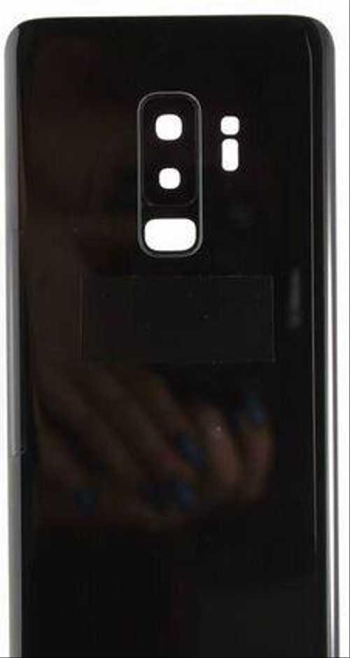 Задняя крышка для Samsung G965F S9 Plus (черная) с