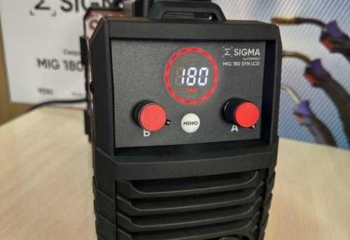 Сварочный полуавтомат sigma MIG 180 SYN LCD