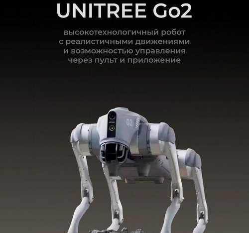 Unitree Go2 Pro робот-пес с пультом управления