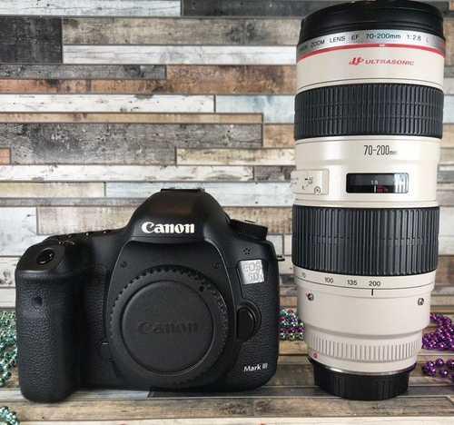 Canon EOS 5D Mark III kit EF 70-200mm 2.8L USM