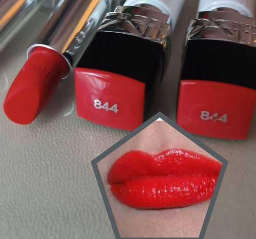 Помада dior rouge 844 тестер