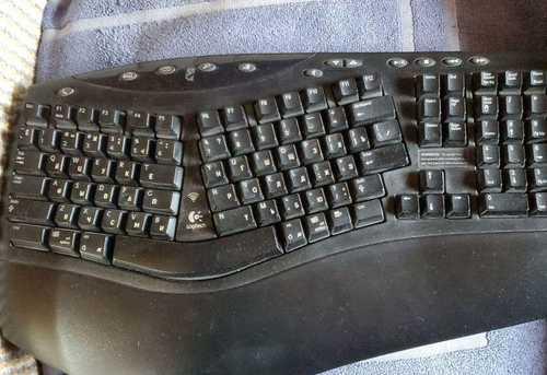 Комплект клавиатура и мышь беспроводные logitech