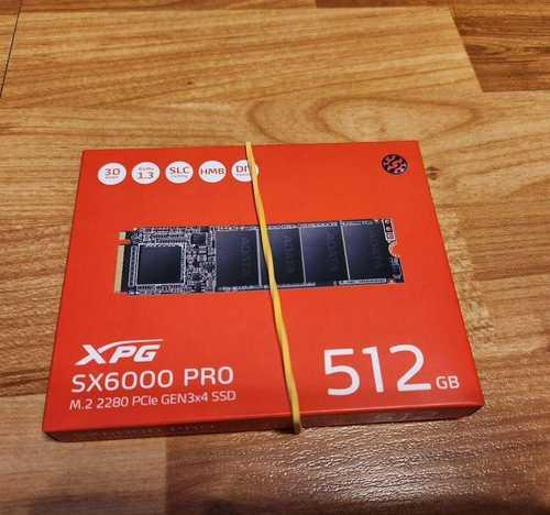 SSD M.2 Adata XPG SX6000 Pro 512GB (Новый с чеком)