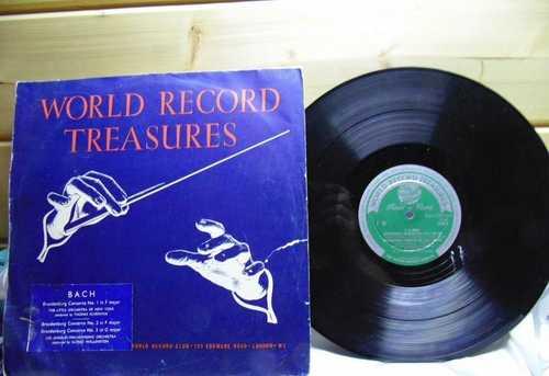 Пластинка (LP).Bach.World Record Treasures.400