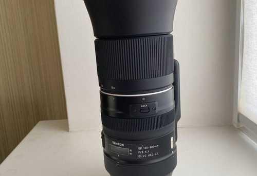 Объектив Tamron sp 150-600mm di vc usd g2 Canon