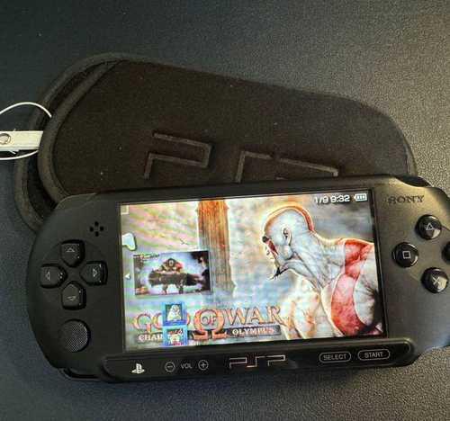 Sony PSP Street Е1008 прошитая + аксессуары + карт