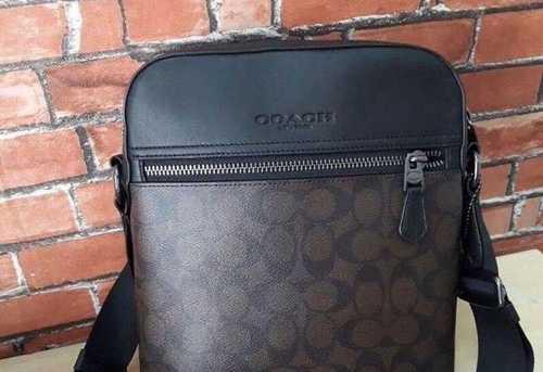 Мужская сумка Coach Houston Flight Bag Оригинал