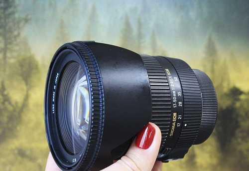 Объектив Sigma DC 17-50mm f2,8 OS EX HSM (Nikon)