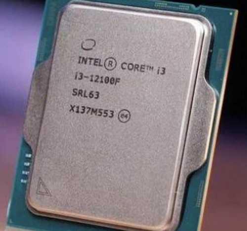 Процессор intel core i3 12100f oem