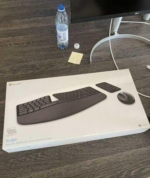 Комплект клавиатура мышь microsoft sculpt