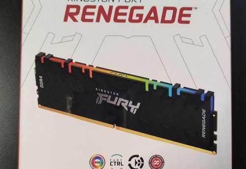 Новая на гарантии DDR4 RGB Kingston 2*8гб 3600