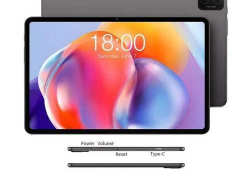 Планшет TecLast T40S 8/128 новый, серый цвет