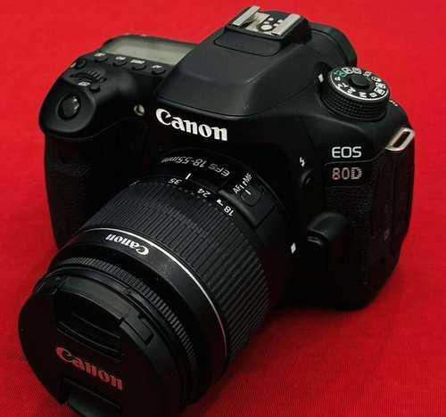 Canon 80d kit 18-55mm