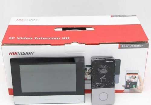 Комплект IP домофона с Wi-Fi Hikvision DS-KIS603-P