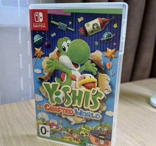 Yoshi's Crafted World, катридж для Nintendo switch