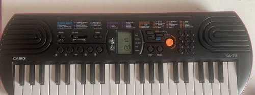 Синтезатор casio SA-78