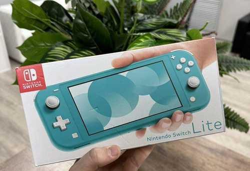 Игровая консоль Nintendo Switch Lite Бирюзовая
