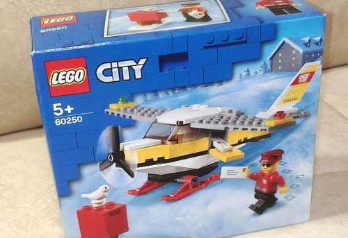 Lego 60250 Mail Plane. Почтовый самолёт. Новый