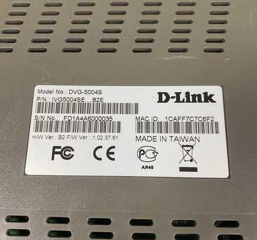 Шлюз D-Link DVG -5004S