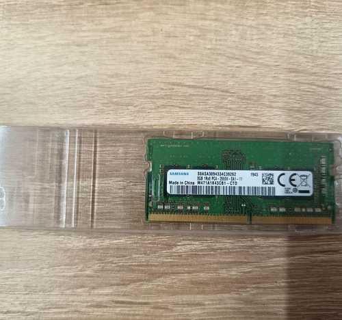 Оперативная память Samsung ddr4 sodimm 8gb 2666 M4