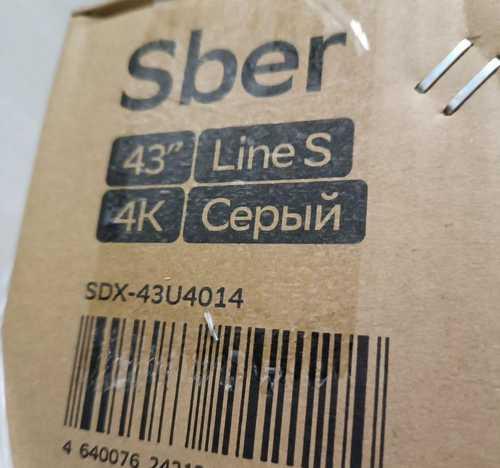 Телевизор SMART tv Sber 4k 43