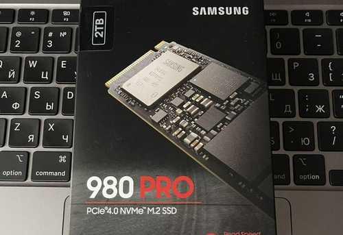 SSD Samsung 980 pro 2 tb гарантия год
