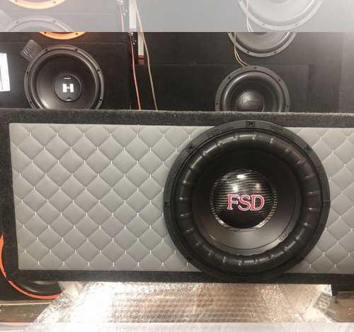 Сабвуфер FSD Audio 3200W с усилителем