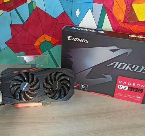 Видеокарта gigabyte aorus Radeon RX 580 8Gb