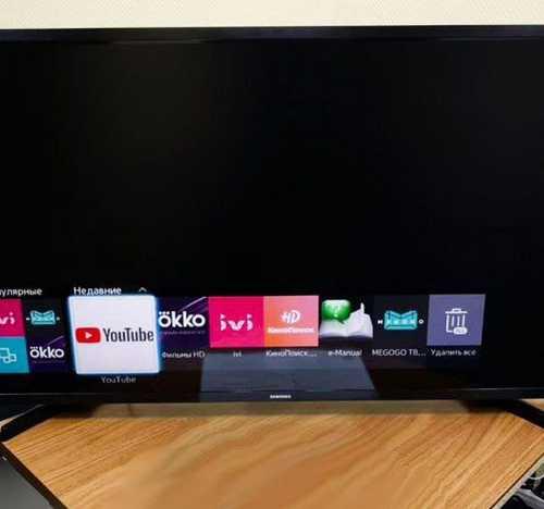 Свежий SMART tv Телевизор Samsung 40" с wifi