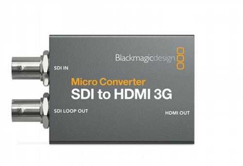 Micro Converter SDI to hdmi 3G wPSU Blackmagic con