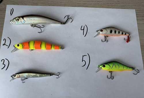 Воблеры zipbaits rigge, Aiko, Strike Pro