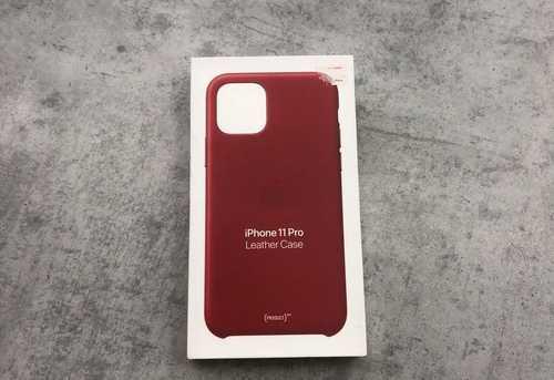 Чехол Leather Case 11 Pro red оригинал