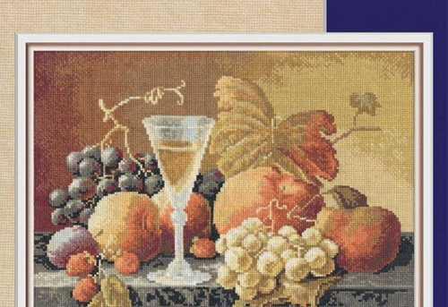 Изумительный набор Натюрморт с вином и фруктами