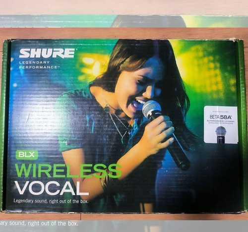 Радиосистема shure BLX24E/B58