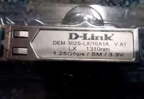 Трансивер D-Link DEM-302S-LX/10A1A V.A1, 1-port mi
