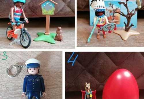 Детск. конструкторы Playmobil, 4 мини-набора