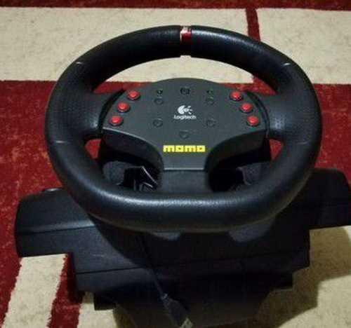 Игровой руль logitech momo racing