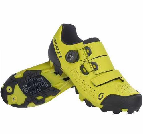 Велоботинки для кросс-кантри scott MTB Team Boa Yellow/Black