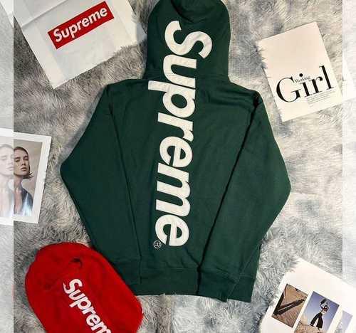 Худи Supreme fw23 week8 logo